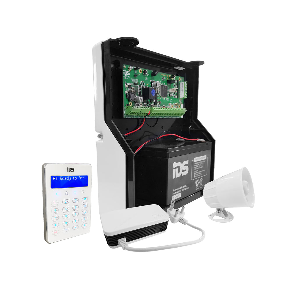 Ids X64 Home Security Alarm Kit Including Curve Lcd Keypad — Securerite