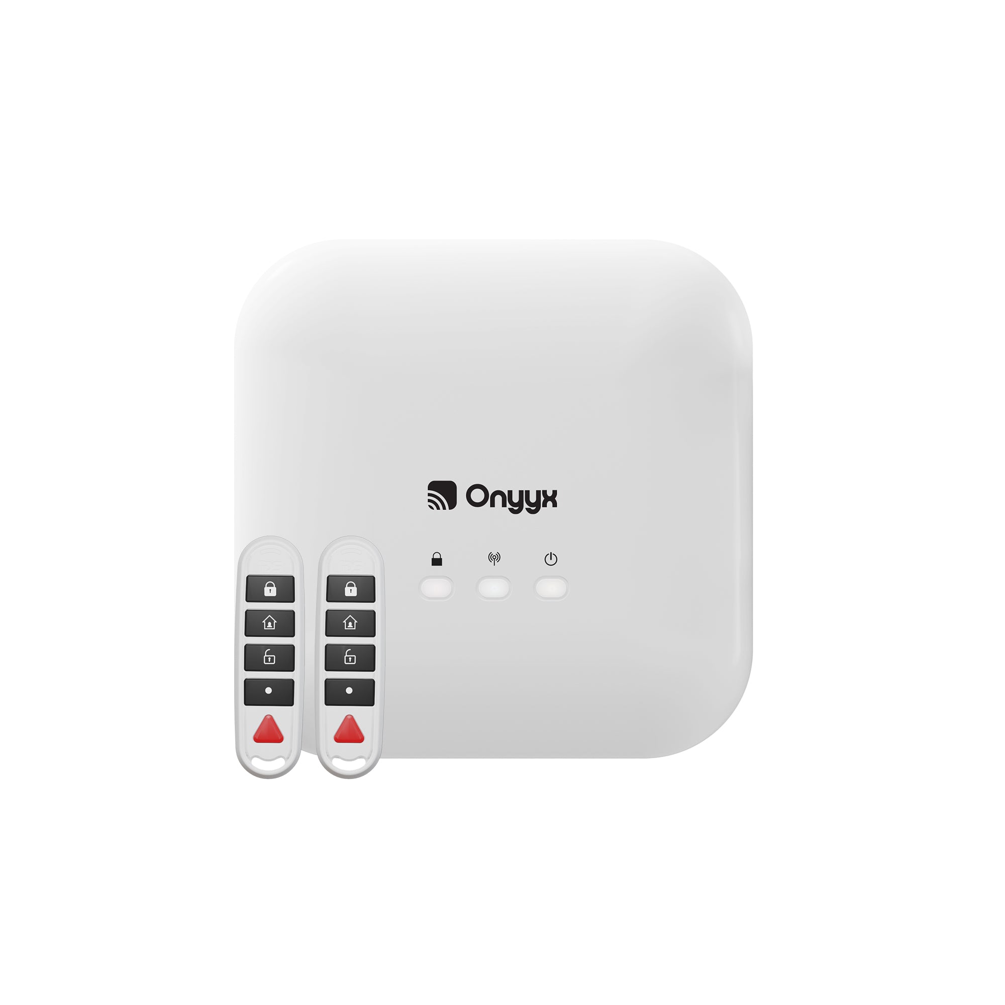Onyyx Panic Pack Incl Hub & 2x5 Button Remotes – SecureRite