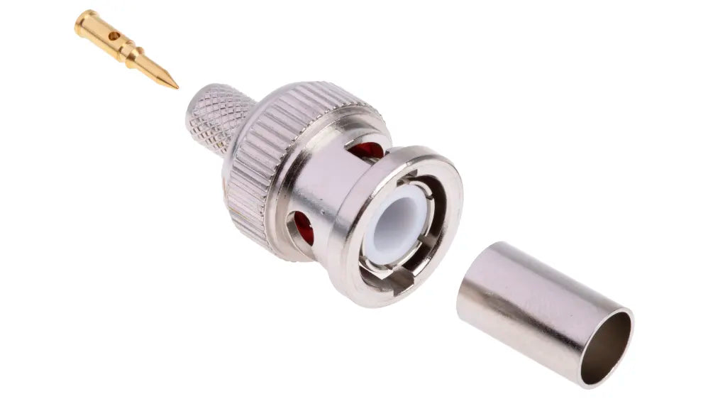 6mm BNC Crimp Connector Male — SecureRite