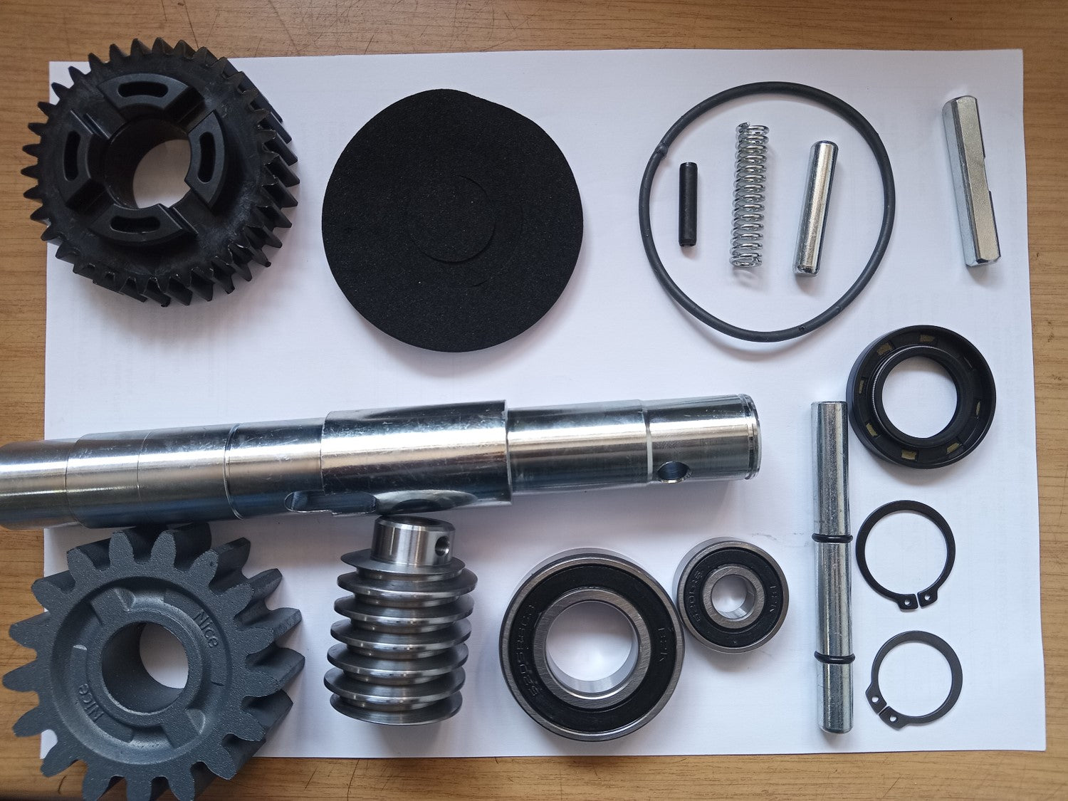 ET Nice Drive 500/600/ET500 Main Gear Repair Kit Incl Pinion – SecureRite