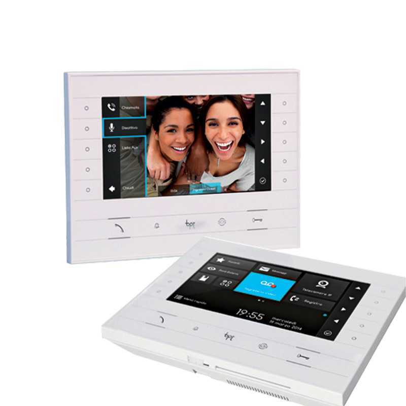 BPT Futura X1 Video Intercom 7 inch Soft Touch Screen Handsfree ...