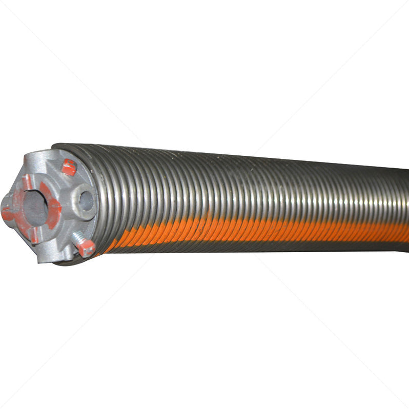 Digidoor 85kg Torsion Spring Red Left Wound Orange Stripe — SecureRite