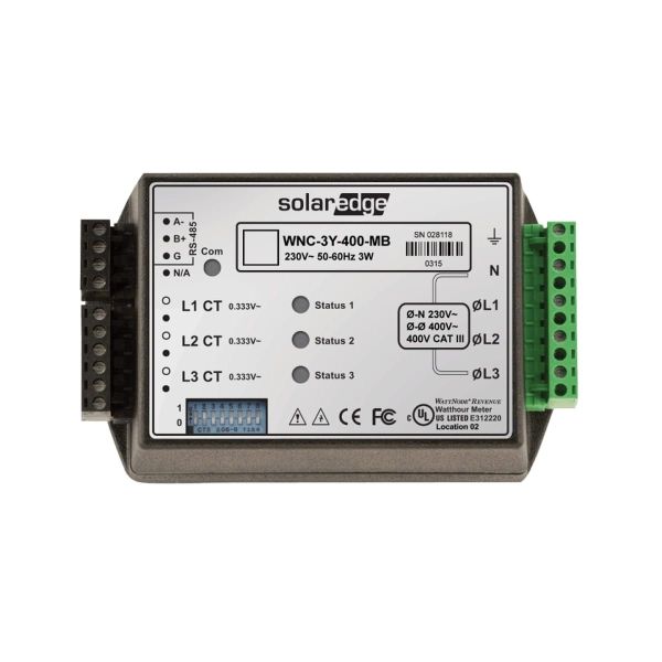 SolarEdge 1PH/3PH 230/400V Energy Meter With Modbus Connection DIN-rai ...