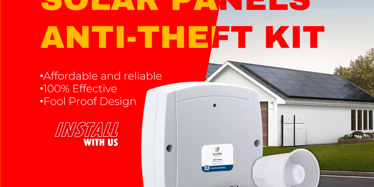Solar Panels Anti-Theft System — SecureRite