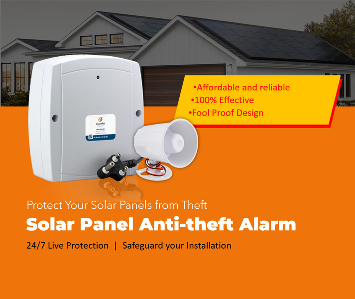 Solar Panels Anti-Theft Alarm System – SecureRite