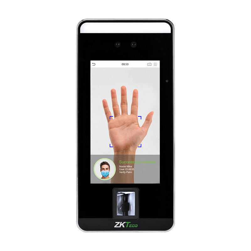 ZKTeco SpeedFaceV5LP Multi-Biometric Reader Face Palm & Fingerprint ...