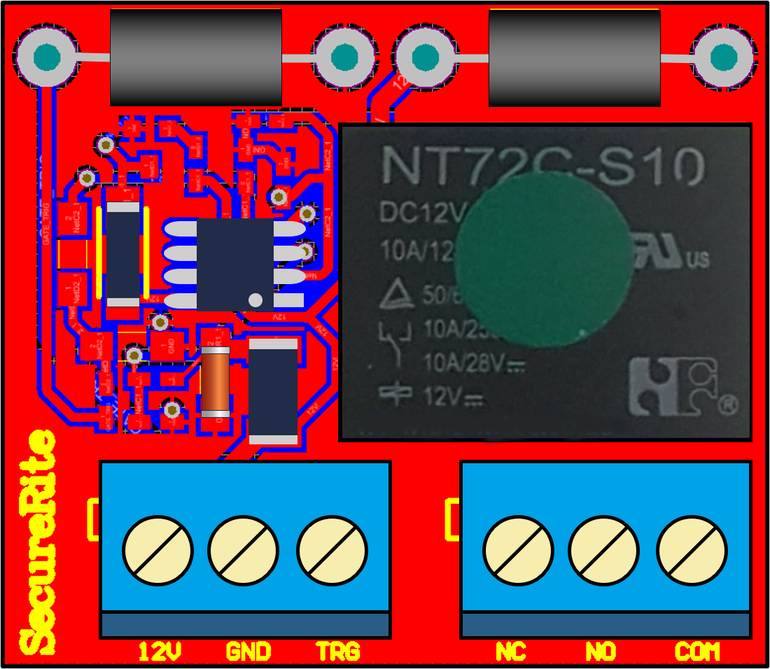 BPT Intercom Gate-opening Trigger Amplifier — SecureRite
