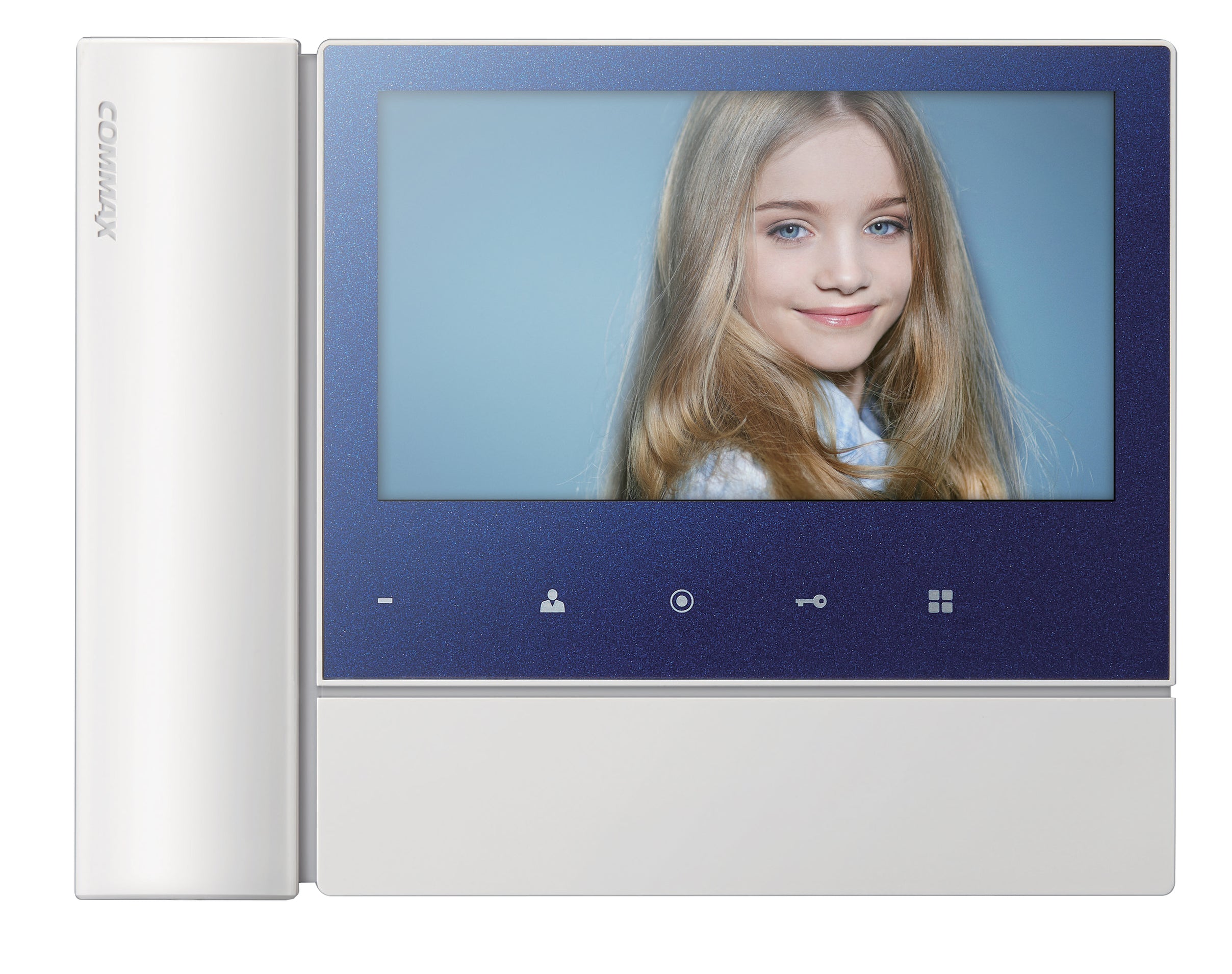 Commax 7 inch LED Touch Button Video Intercom Kit — SecureRite