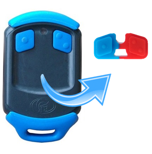 Centurion Spare Rubber Buttons for Nova 2 Button Remote — SecureRite