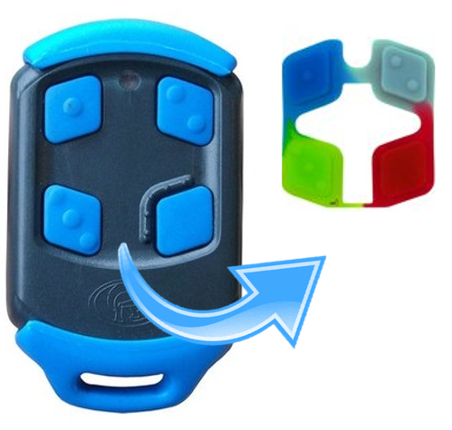 Centurion Spare Rubber Buttons for Nova 4 Button Remote — SecureRite