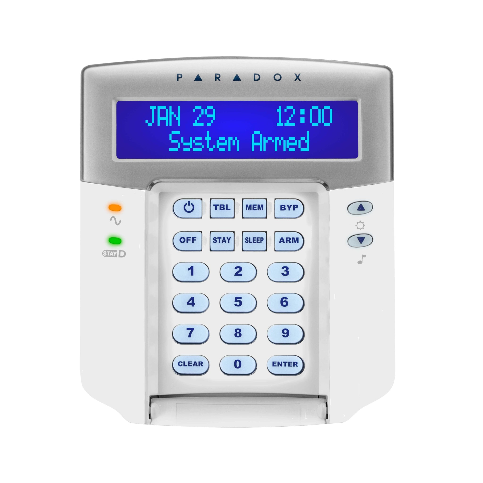Paradox K32LCD Hardwired LCD Keypad - PA3860 – SecureRite