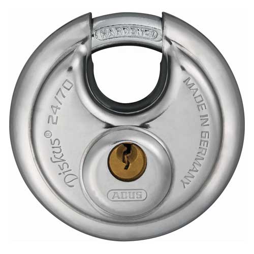 70mm Stainless Steel Discus Padlock – SecureRite