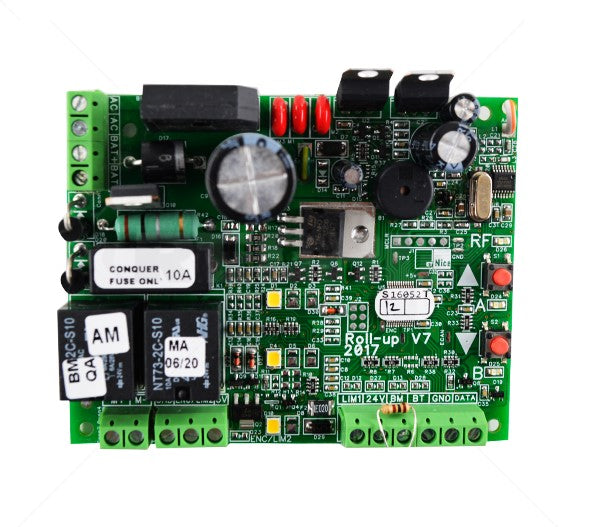 ET DC Blue Advanced Roll-Up Control Card PCB — SecureRite