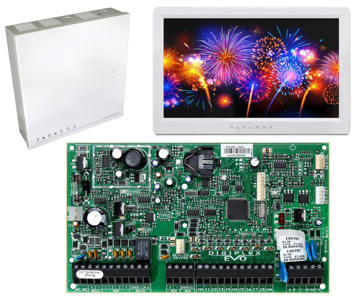 Paradox Evo-192 TM70 Alarm System Upgrade Kit - PA9345 — SecureRite